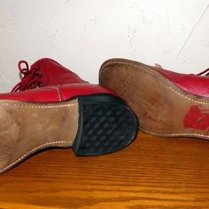 Rodeo Drive | Shoes | Rodeo Drive Red Leather Boots Size 45 | Poshmark